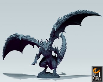 Bahamut Miniature | Etsy