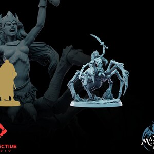 Drider Collective Studio Drow, Dark Elf, Spider for D&D, Pathfinder and ...