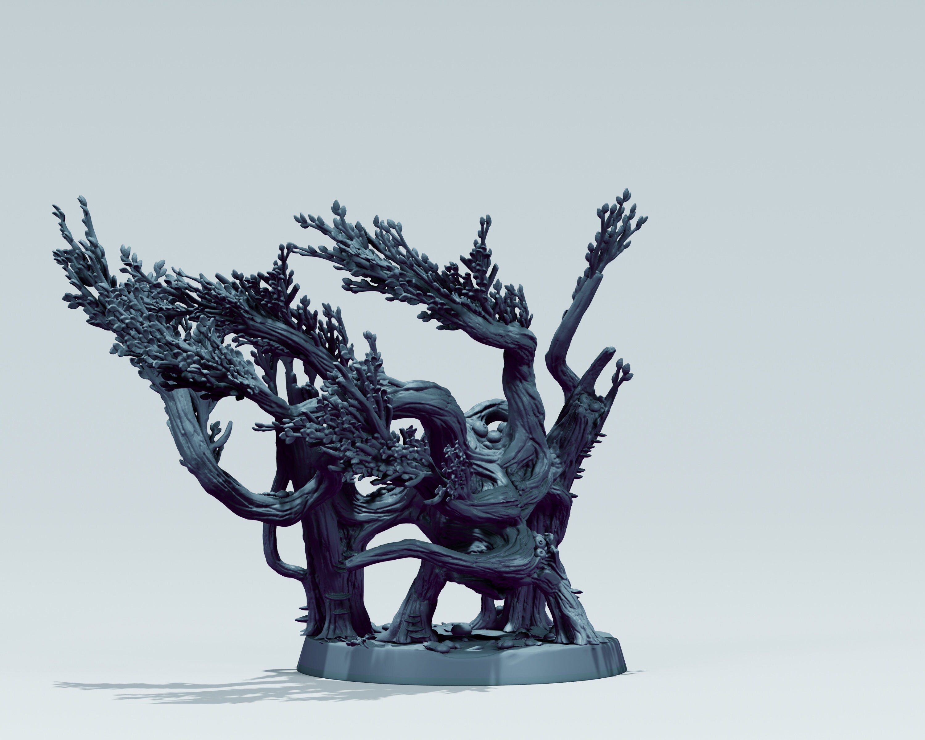 Mutated Cursed Splinter Miniature for D&D Pathfinder Rpgs - Etsy