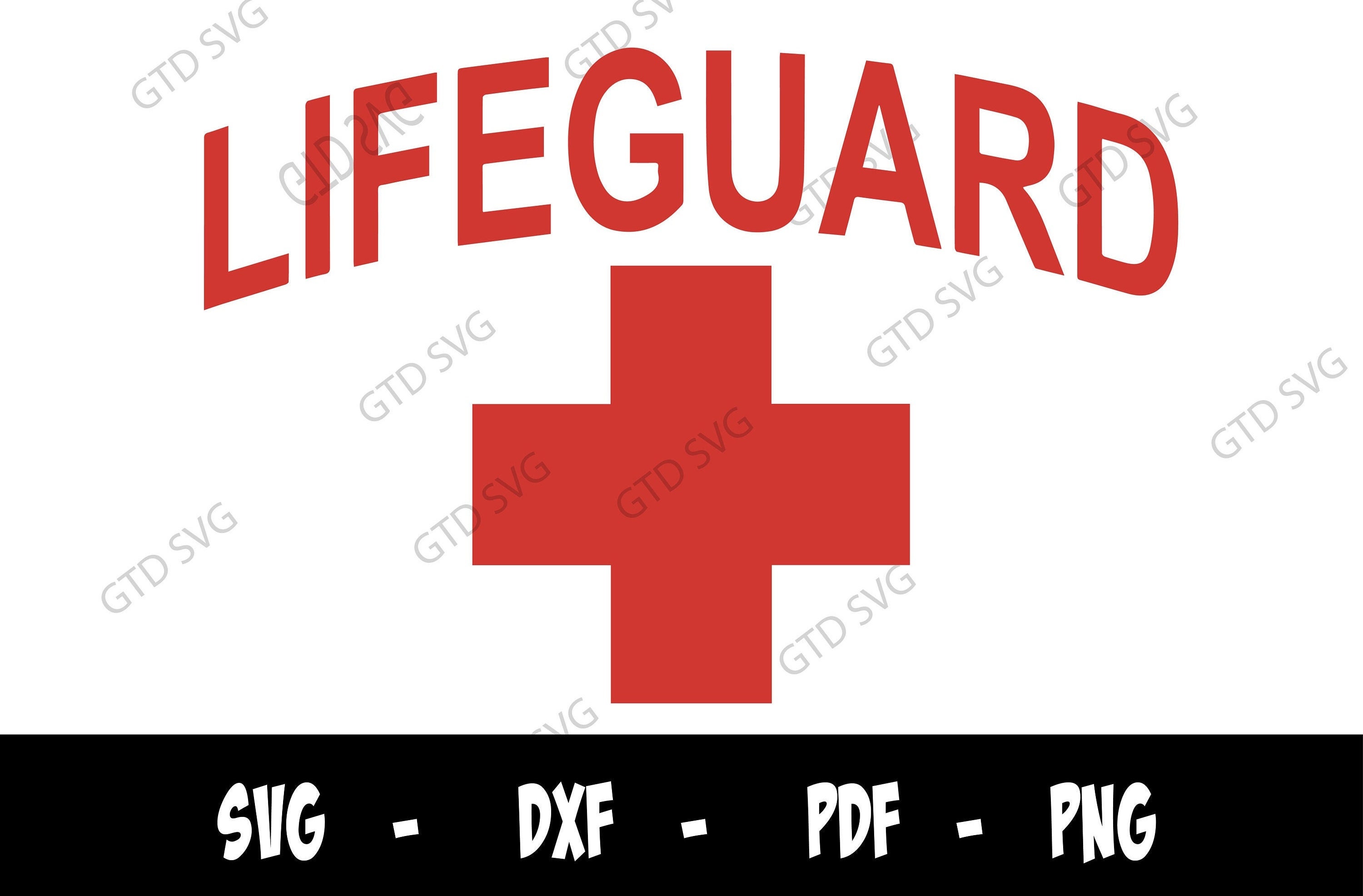Lifeguard Cross Clipart Vector