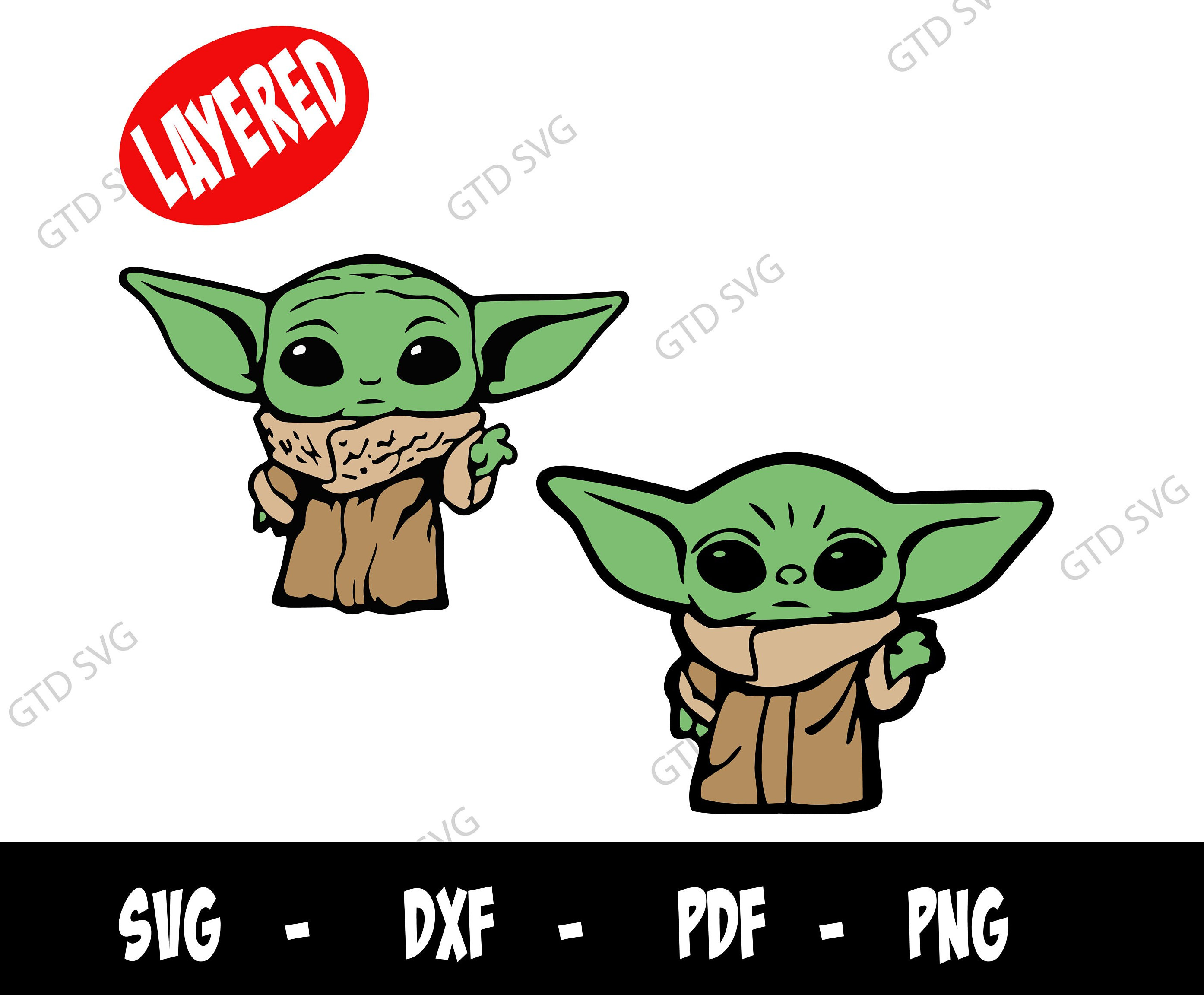 Baby Yoda SVG Grogu Star Wars Svg Svg Dxf Png Eps Jpg - Etsy Israel