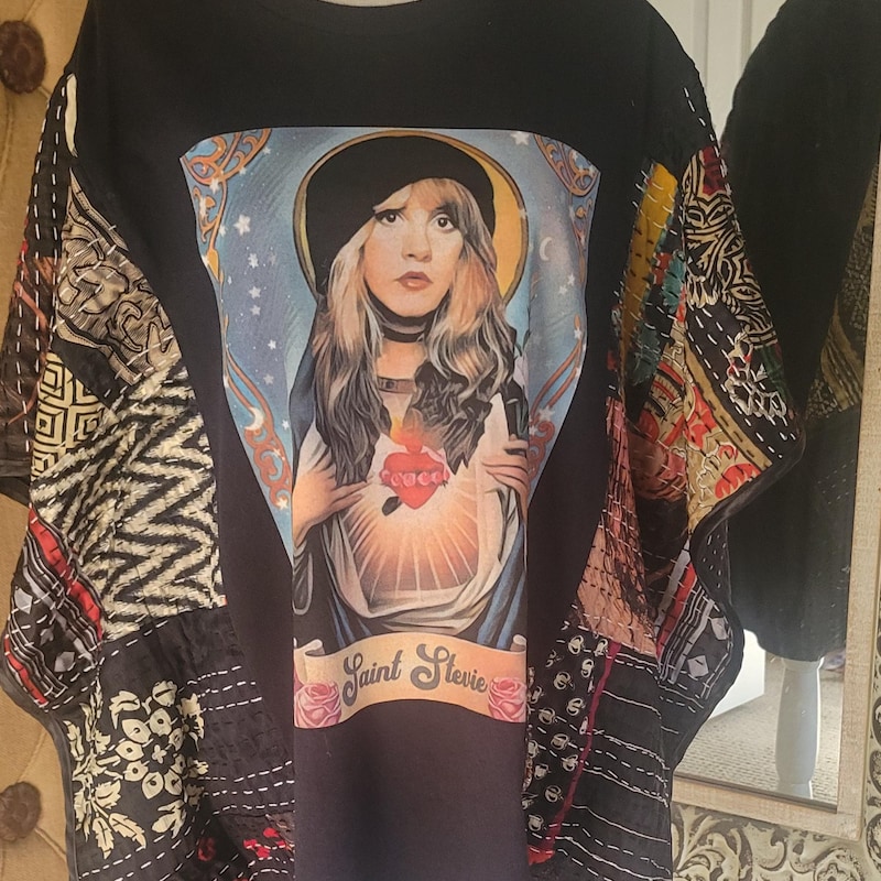 Stevie Nicks Upcycled Top - Etsy