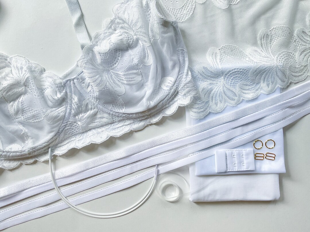 Bra Making Kit | White Wedding - Etsy