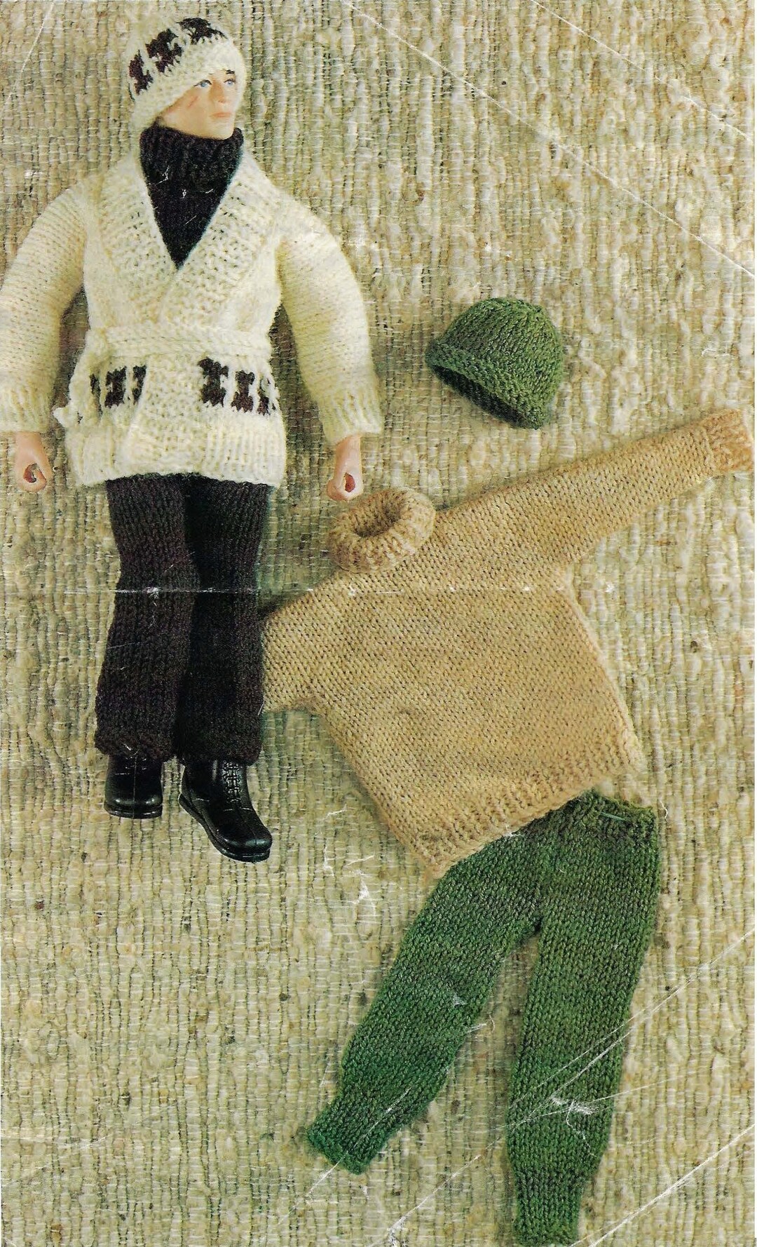 Action Man Dolls Clothes Trousers Sweater Hat Complete Outfit X 2 PDF ...
