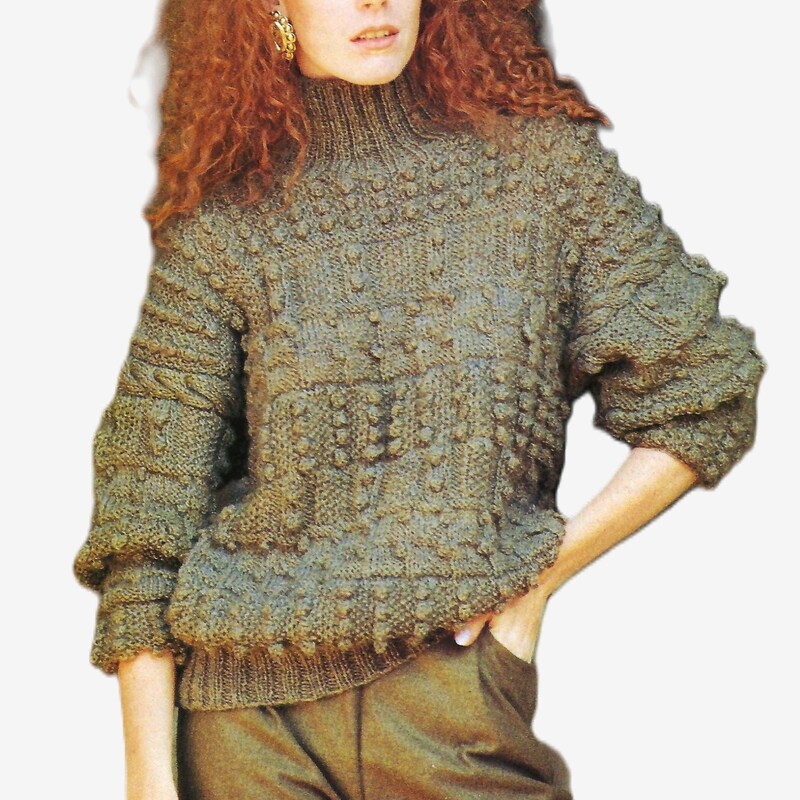 Bobble Sweater - Etsy