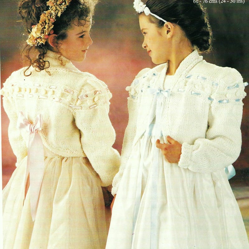 Communion Cardigan - Etsy Ireland