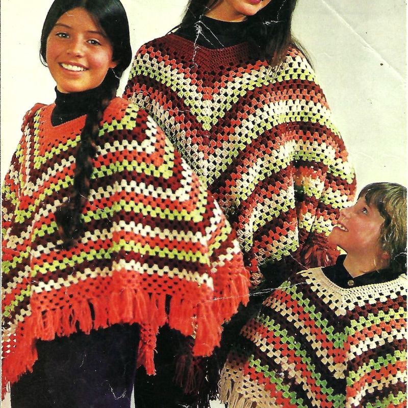 Western Poncho - Etsy