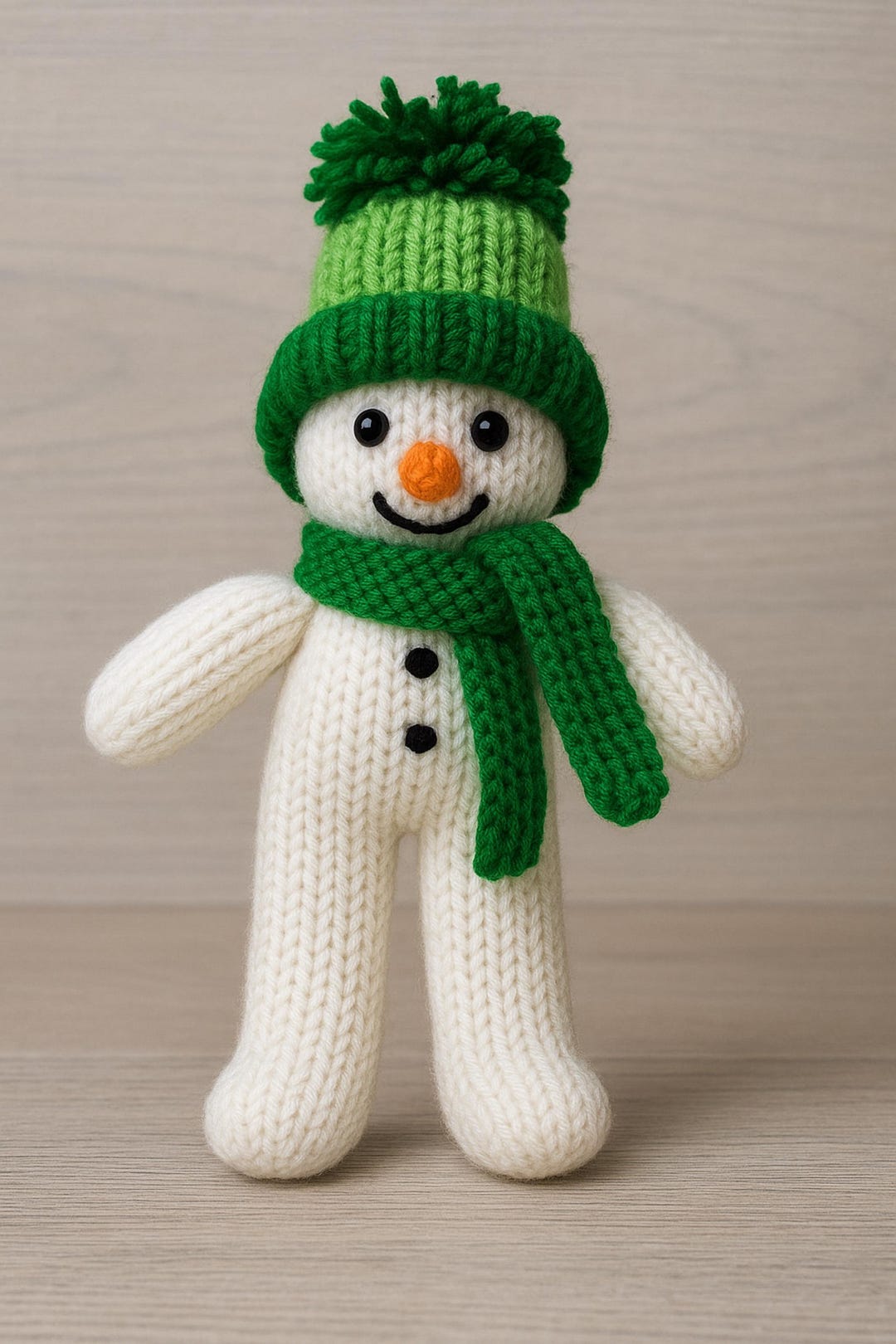 Mini Snowman Soft Toy Christmas Knitting Pattern PDF Boys Girls ...
