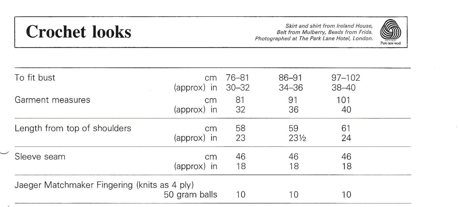 Crochet Pattern PDF Ladies Lace Cluster Long Sleeve Sweater Womens Snug ...