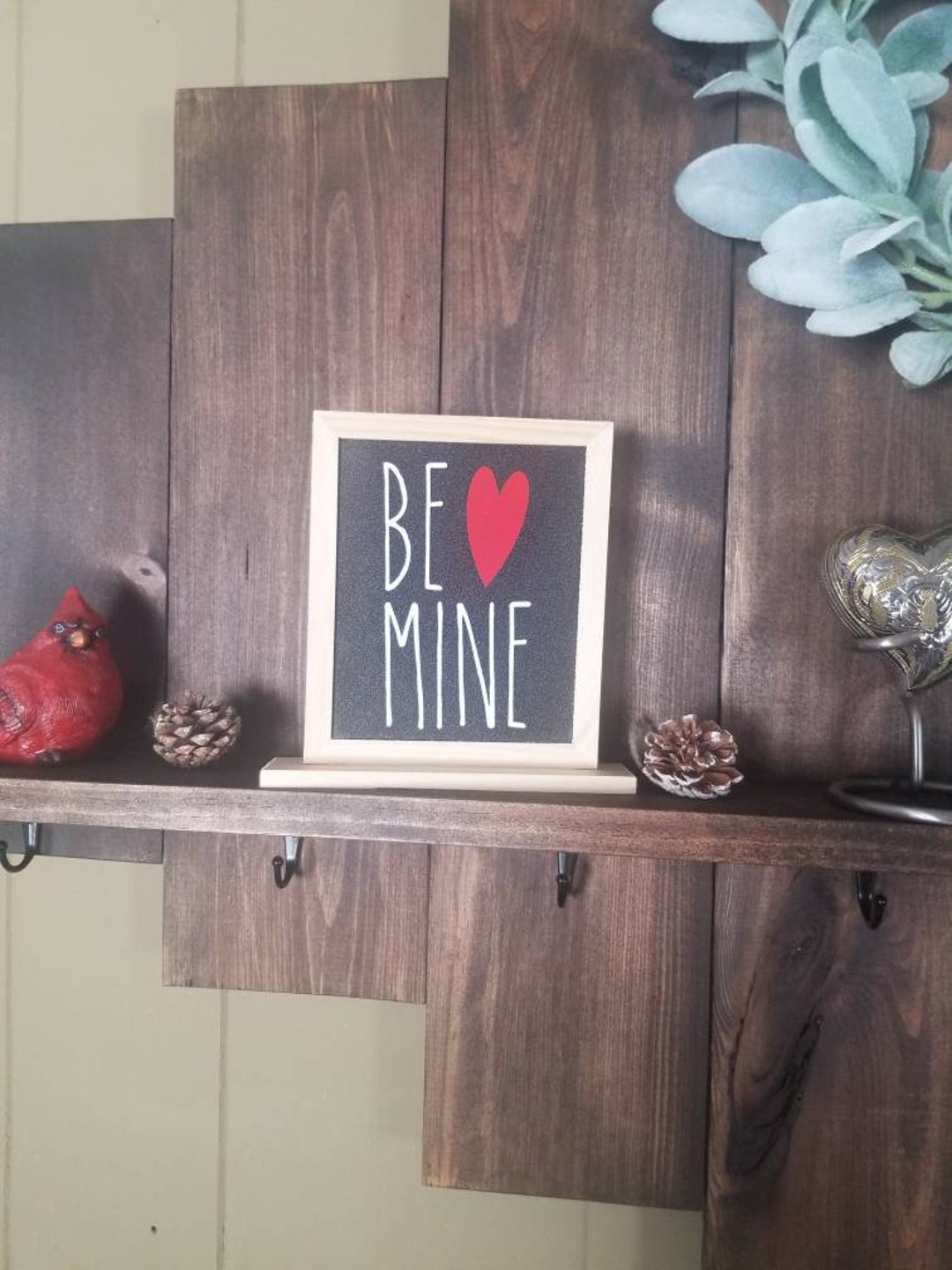 Be Mine Valentines Chalkboard, Vinyl on Chalkboard, Words Can Be ...