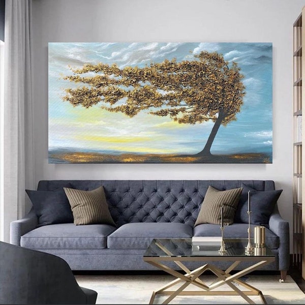 Money Tree Painting - Etsy
