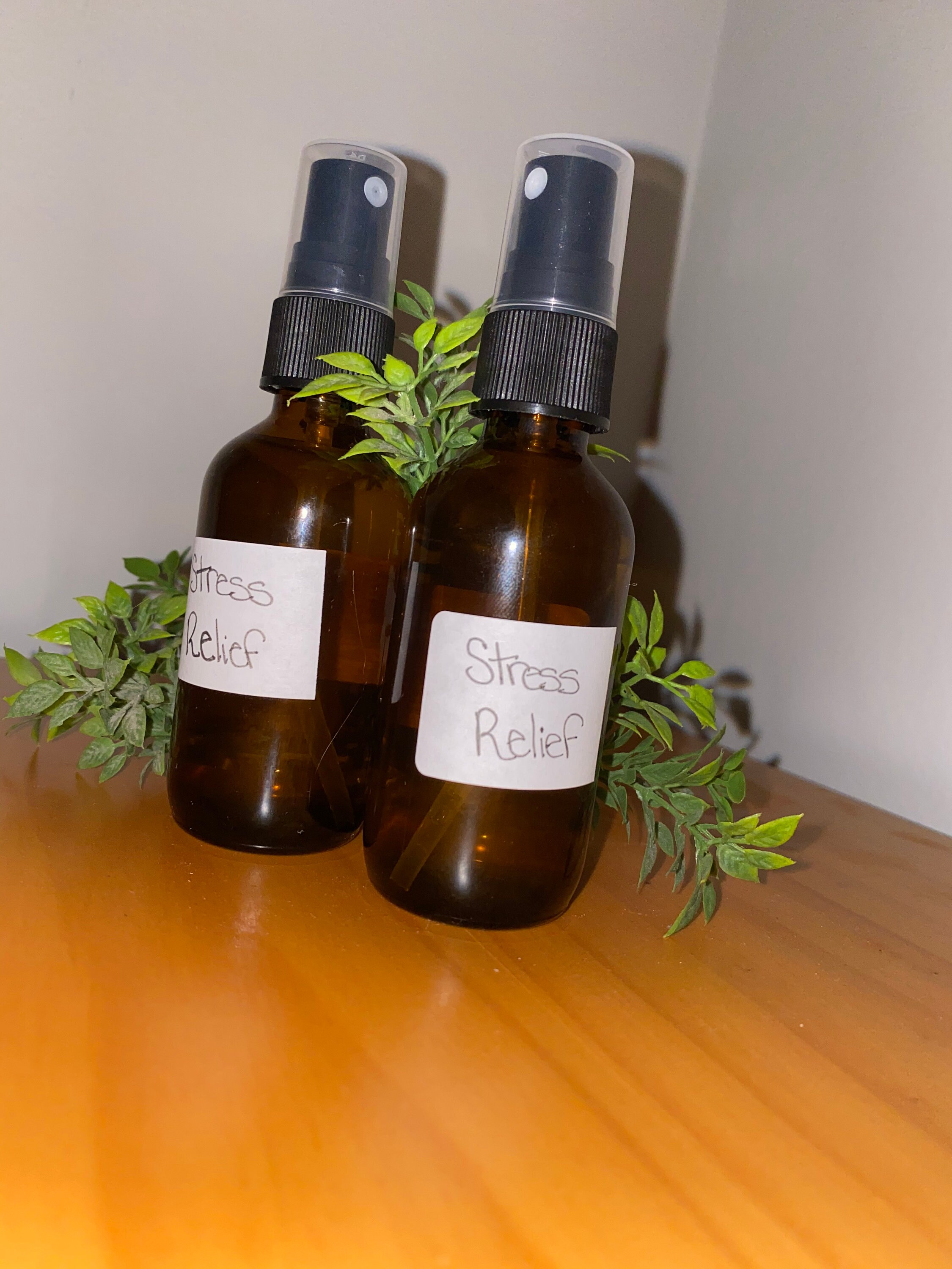Stress Relief Essential Oil Spray - Etsy España