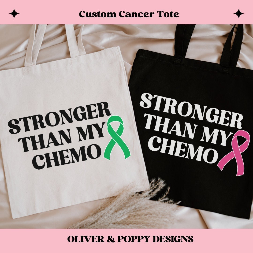 Chemo Gift Cancer Patient Ribbon Custom Cancer Gift Get Well Soon ...