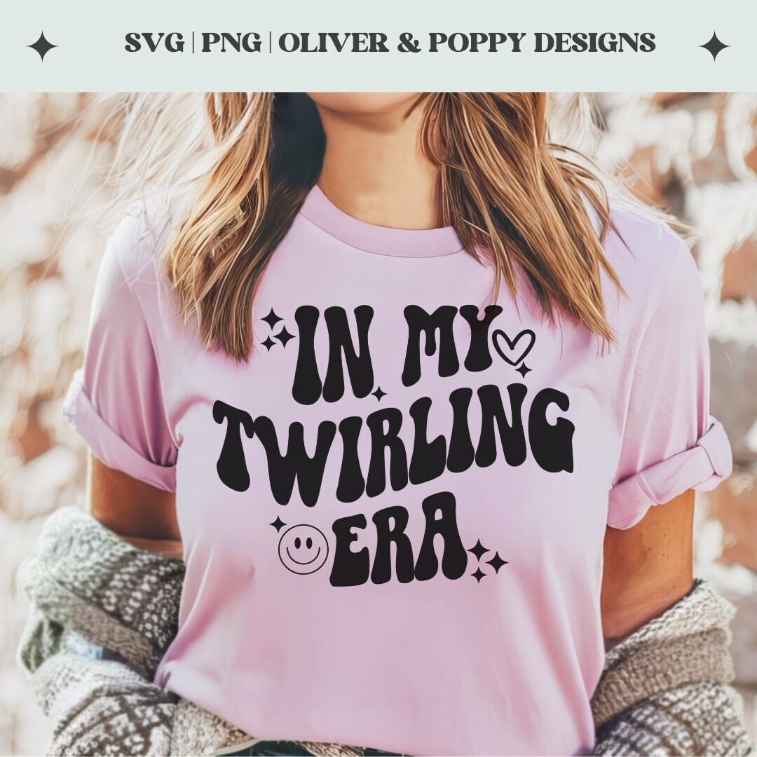 Twirling Era SVG: Majorette, Baton Mom, Color Guard (digital Download ...