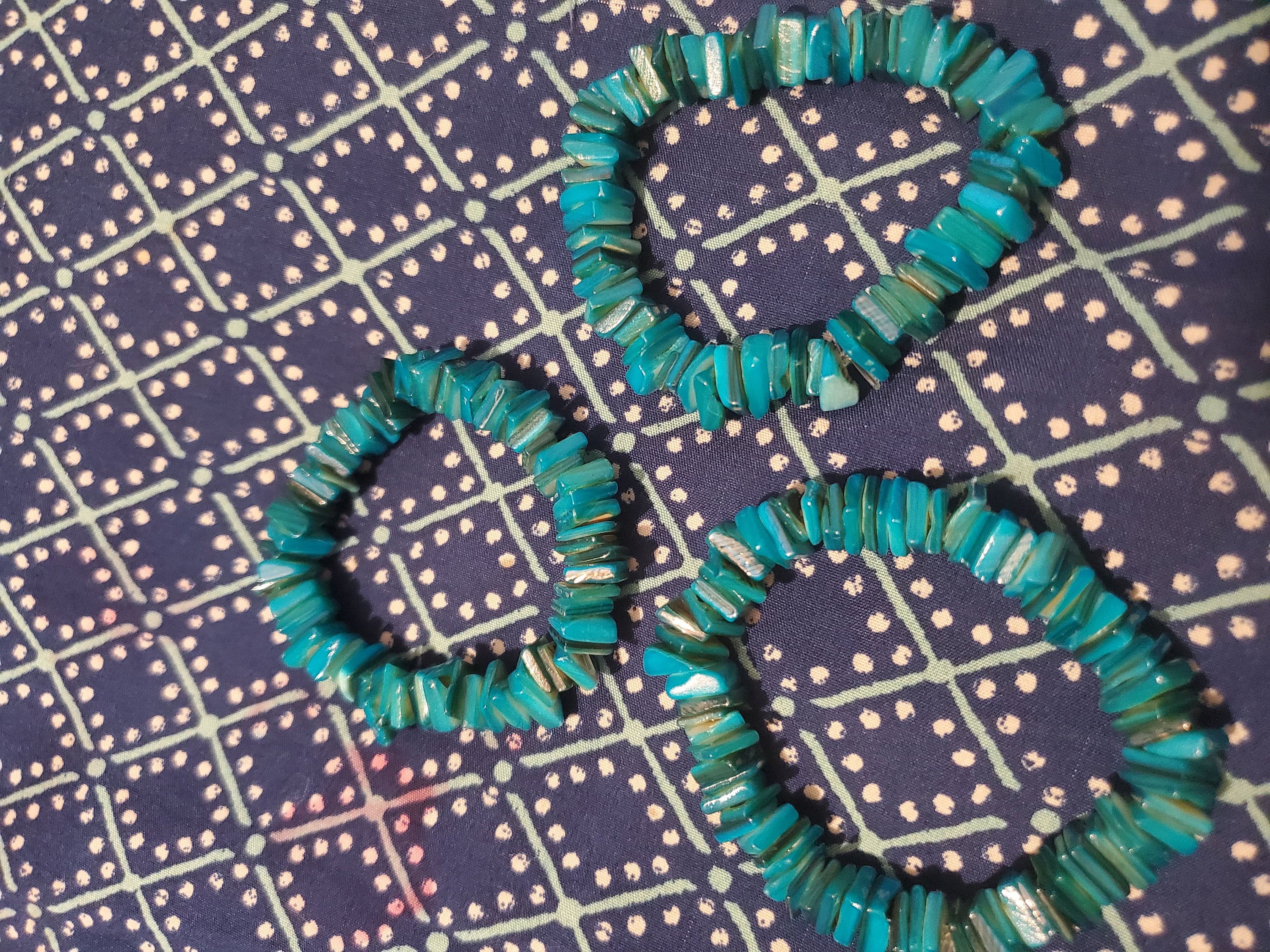 Blue Rock Bracelets | Etsy