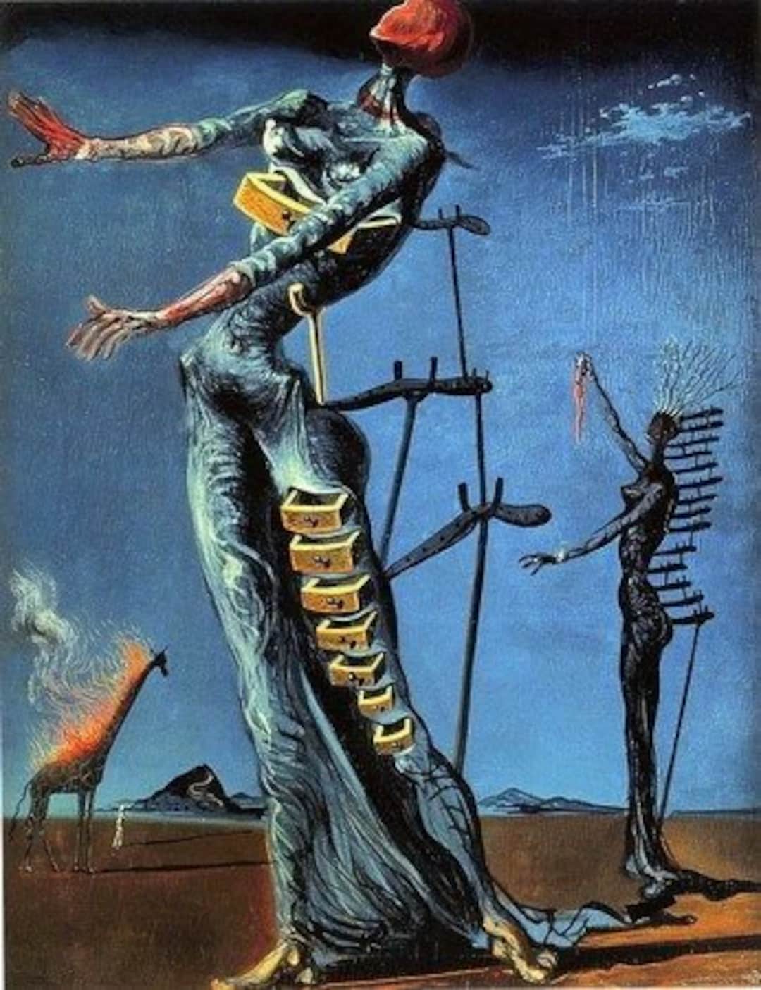 Dali Graph Pattern - Etsy