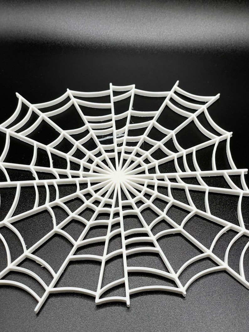 Spiderweb Hanging Decoration ~ Spider Webs ~ 3D Printed Spider Web ...
