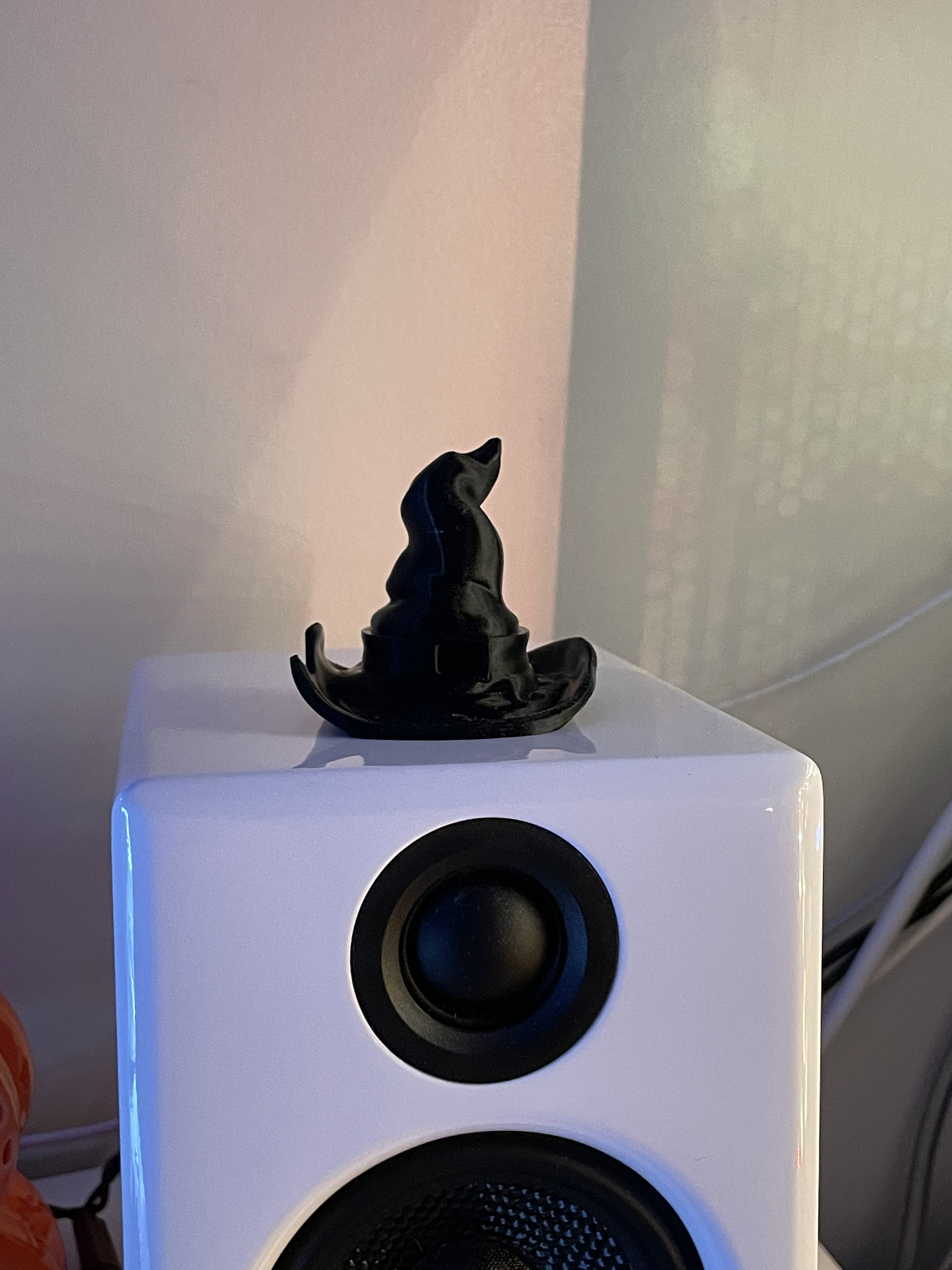 Witch Hat ~ 3D Printed Witch Hat ~ Computer Decoration ~ Halloween ...