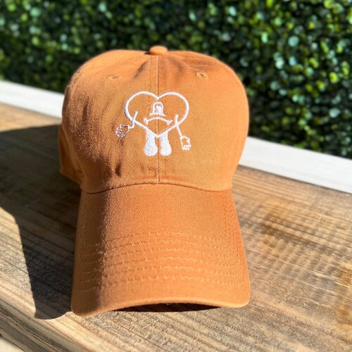 Embroidered Sad Heart Cap - Etsy