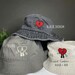 Embroidered Sad Heart Bucket Hat - Etsy