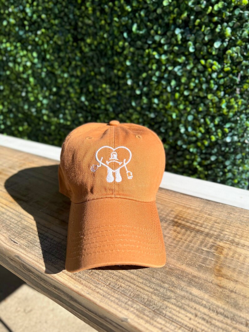 Embroidered Sad Heart Cap - Etsy