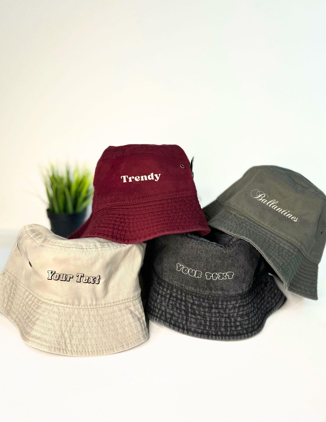 Custom Embroidered Bucket Hat - Etsy