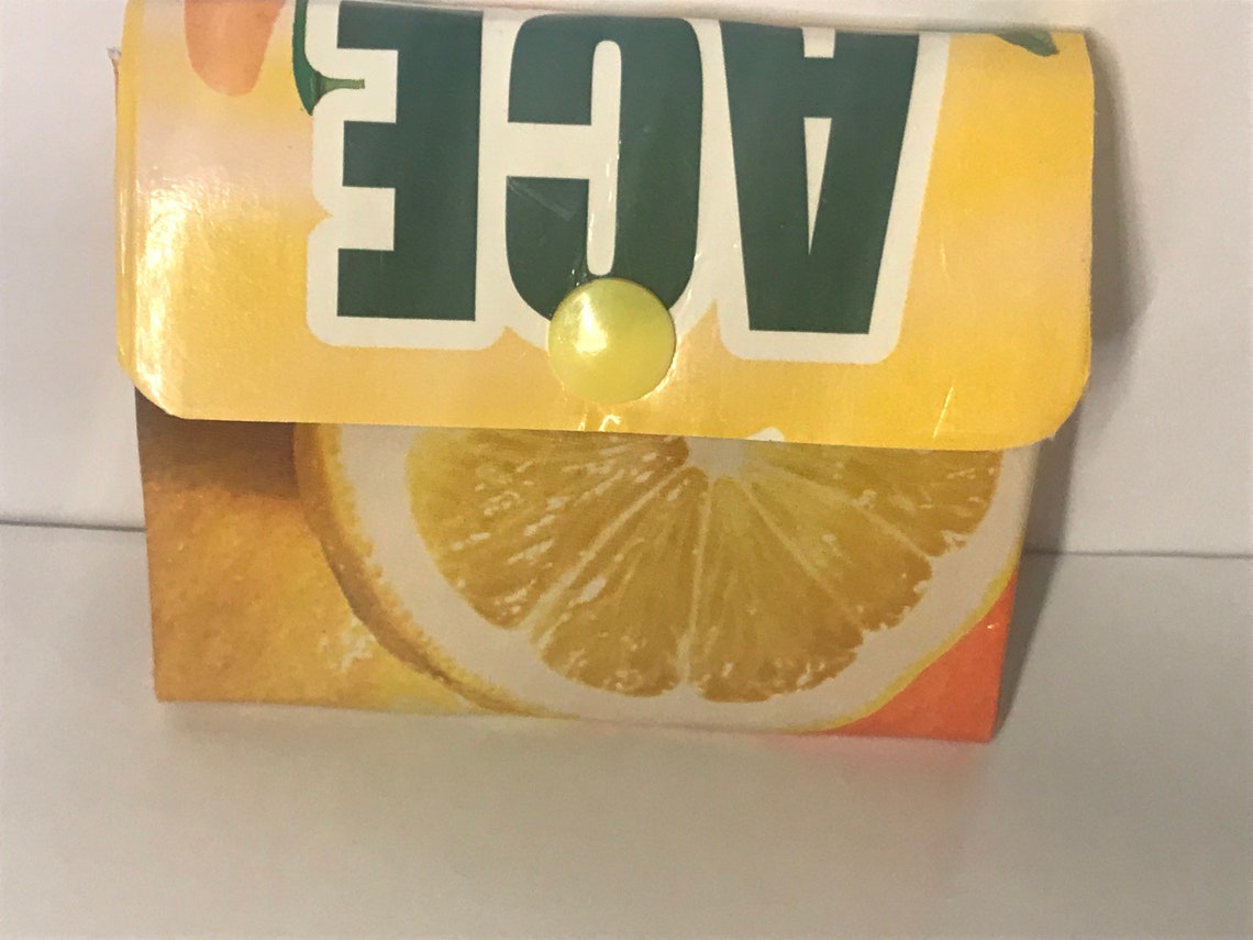 Zero Waste Tetra Pak Recycled Coin Purse BIO Upcycled Pouch - Etsy