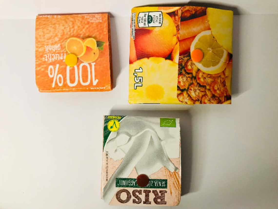 Zero Waste Tetra Pak Recycled Coin Purse BIO Upcycled Pouch - Etsy