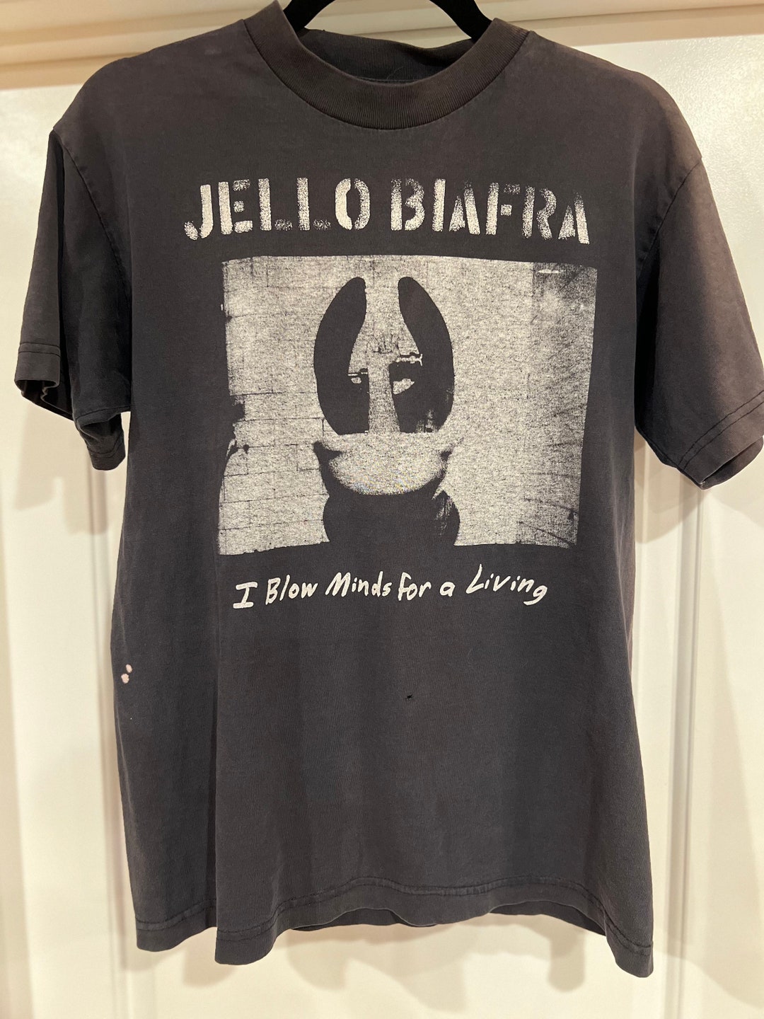 Vintage Jello Biafra I Blow Minds for A Living T-shirt Punk Dead ...