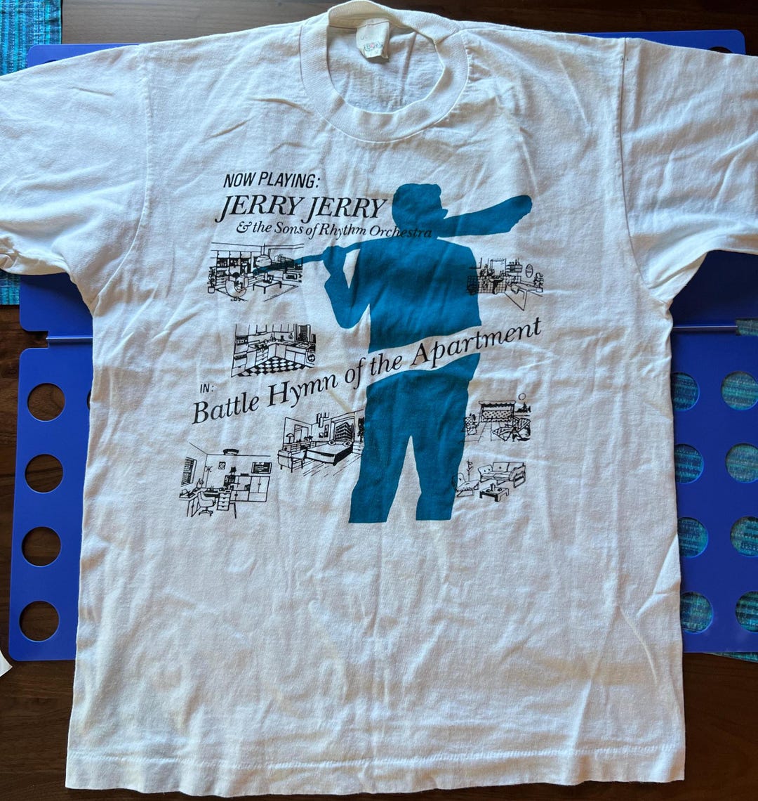 Vintage 1991 Jerry Jerry & the Sons of Rhythm Orchestra Canada Tour T ...