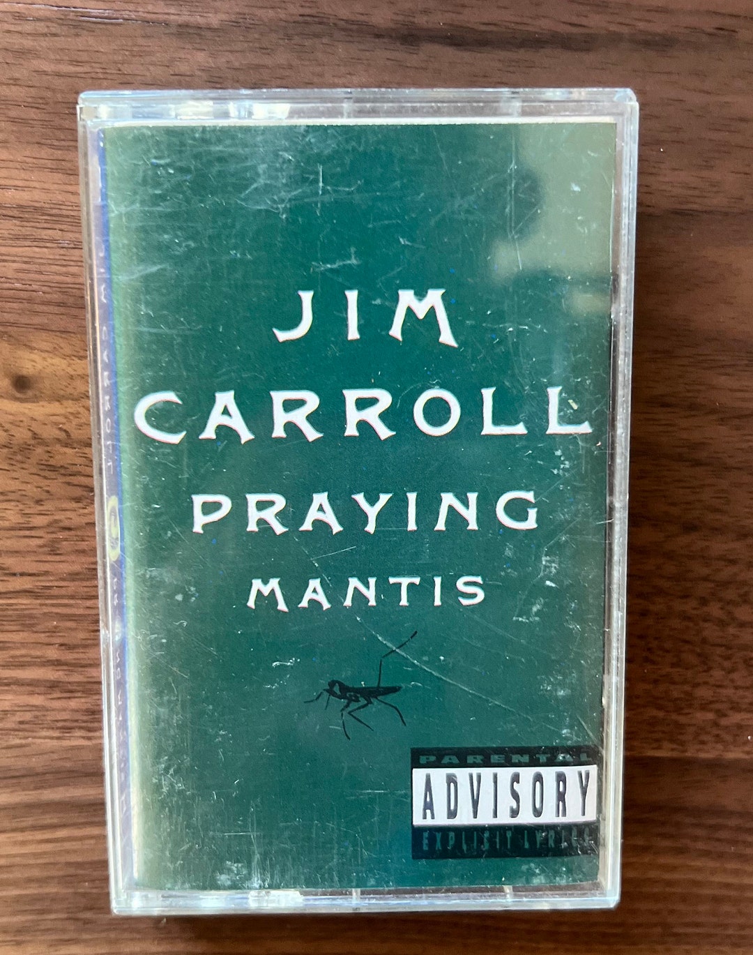 Jim Carroll Praying Mantis 1991 Cassette Spoken Word Poetry 90's ...