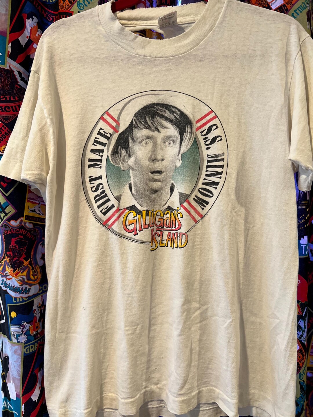 Vintage 1993 Gilligan's Island T-shirt Fruit of the Loom Tag Sz M ...