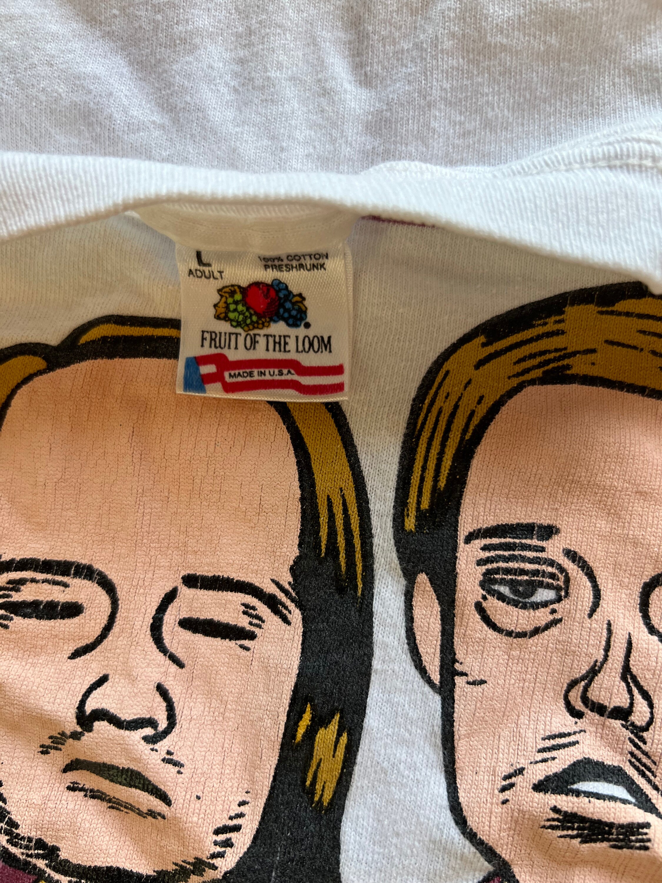 Vintage 90's Urge Overkill Band Tee Sz L Daniel Clowes Art FOTL Tag ...