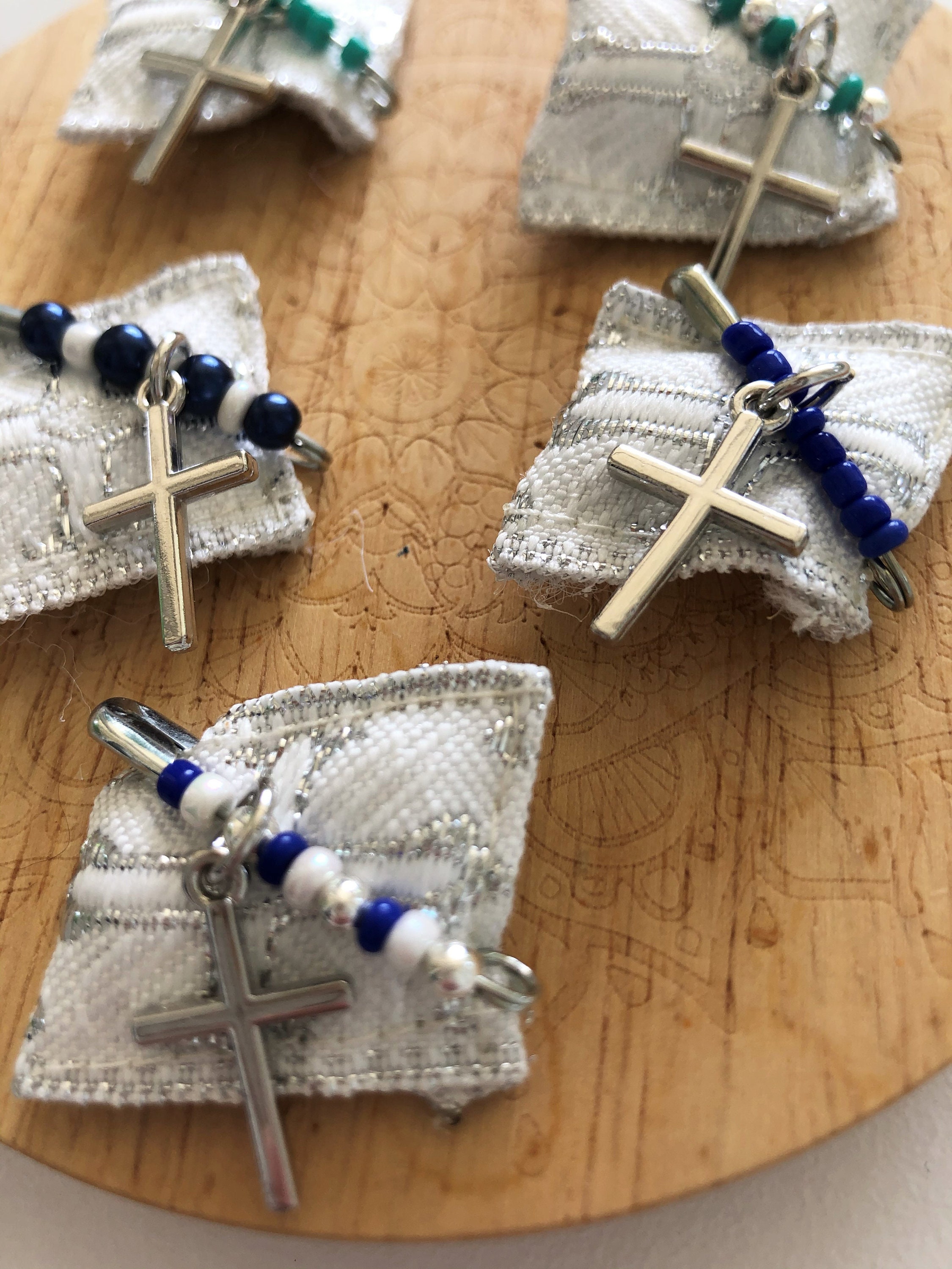 Amuleto de almohada Filaxto ortodoxo griego blanco plata - Etsy España