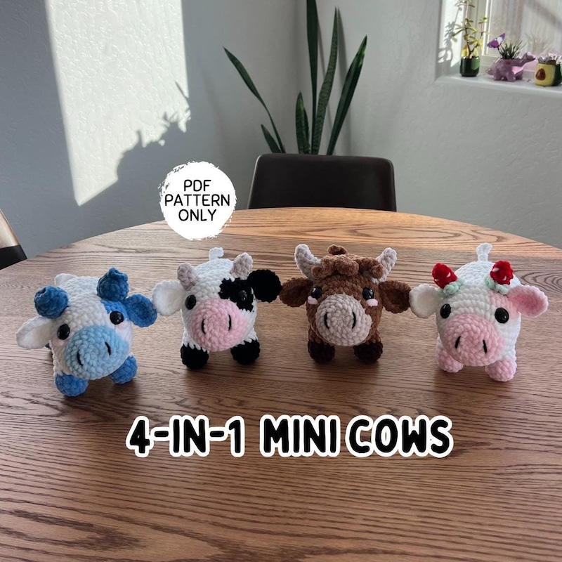 Stuffed Cow Sewing Pattern - Etsy