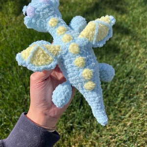 Crochet Dragon Pattern NO SEW, Download Amigurumi PDF Stuffed Animal ...