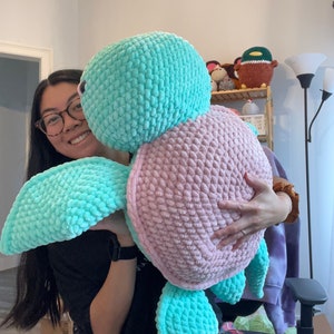 Crochet Jumbo Turtle (human Size) Pattern PDF Download Extra Large ...
