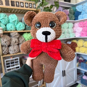 Teddy Bear Crochet Pattern Accessories Bundle Amigurumi Valentine's Day ...