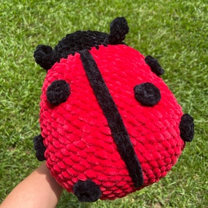 Jumbo Ladybug Crochet Pattern PDF Download Extra Large Beginner ...