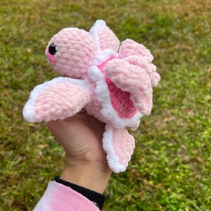 Mini Bow Turtle Crochet Pattern Valentines Day Pattern PDF Ribbon ...