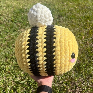 PATTERN Crochet Bee Plushie PDF Download Two Sizes Beginner - Etsy