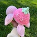 Crochet Strawberry Turtle Pattern PDF Download Beginner Friendly ...