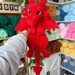 Crochet Dragon Snuggler Pattern Morningstartail Feathertail Daggertail ...