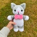 Cat Crochet Pattern With Bow Tie Beginner Friendly Low Sew Amigurumi ...