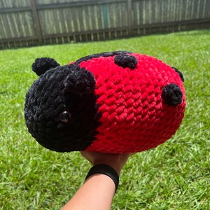 Jumbo Ladybug Crochet Pattern PDF Download Extra Large Beginner ...