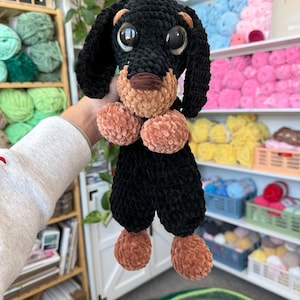 Crochet Dog Snuggler Pattern 4-in-1 Bundle Dachshund Pug German ...