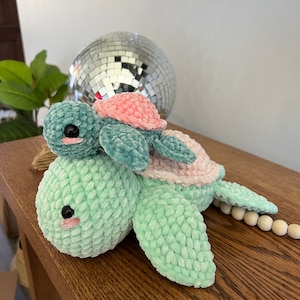Crochet Mini Turtle Pattern PDF Download Beginner Friendly Amigurumi ...
