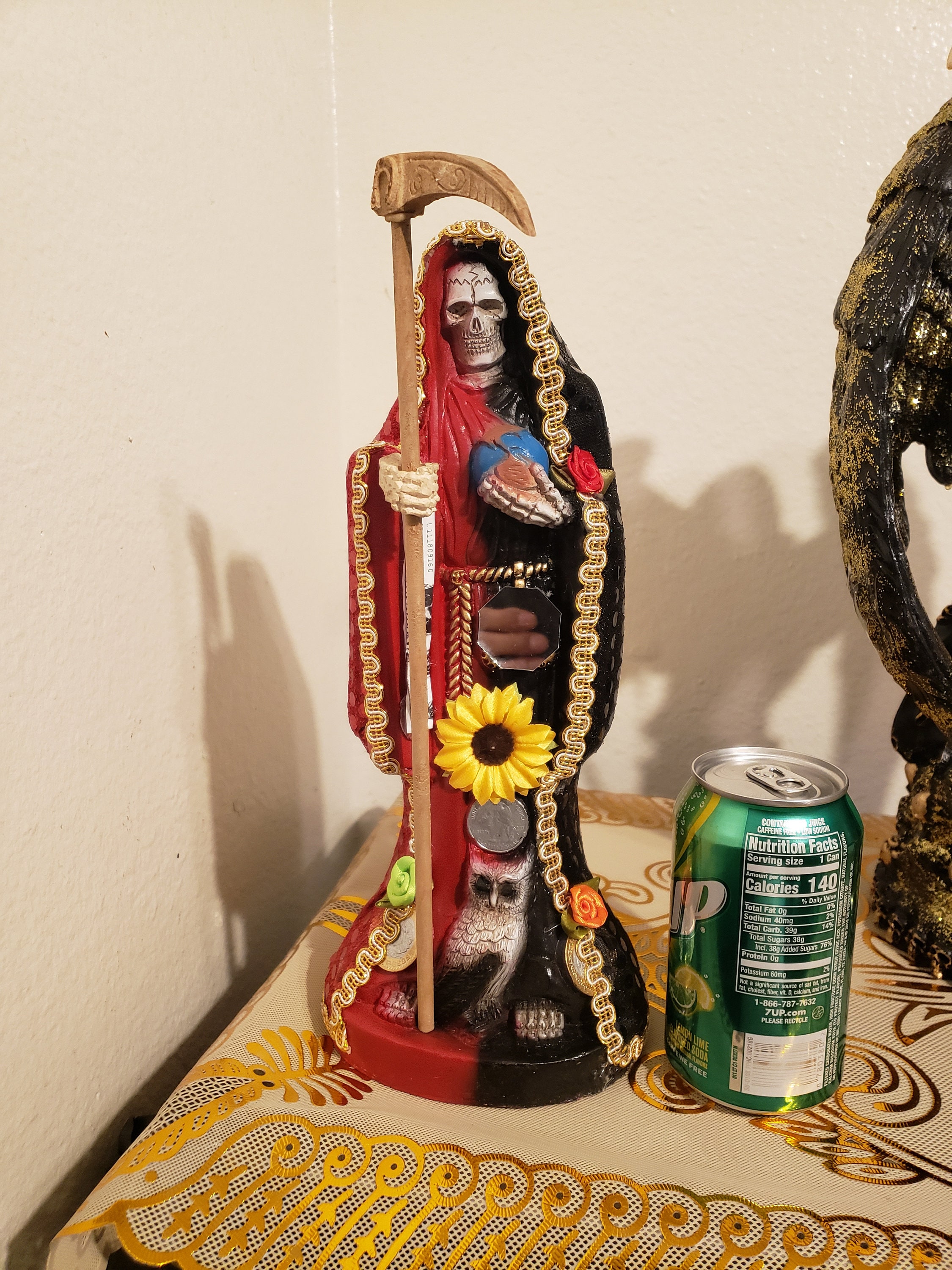 Santa muerte statue 12 inches | Etsy