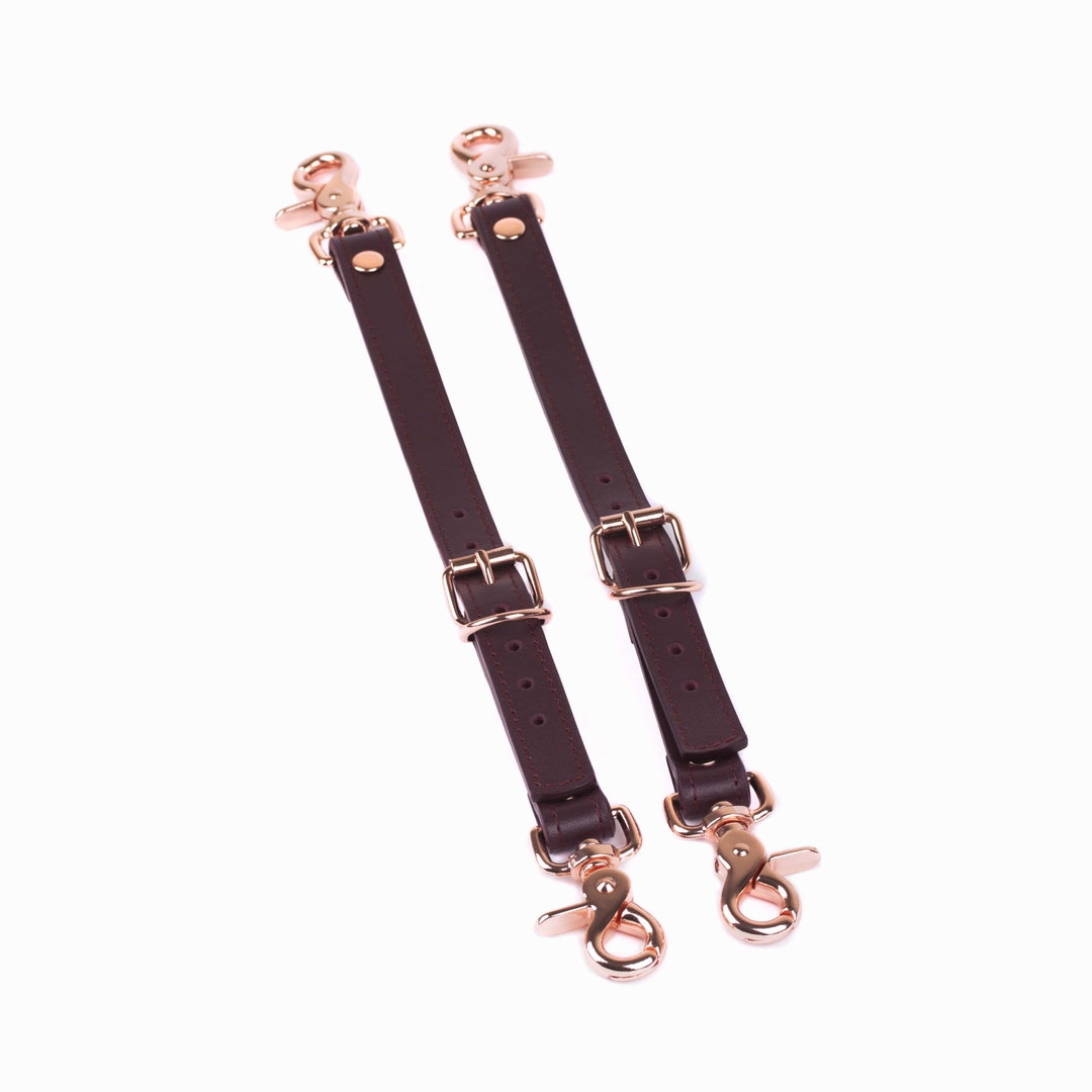 BDSM Leather Garter 72 Color Variations, Nickel-free Plated Hardware ...