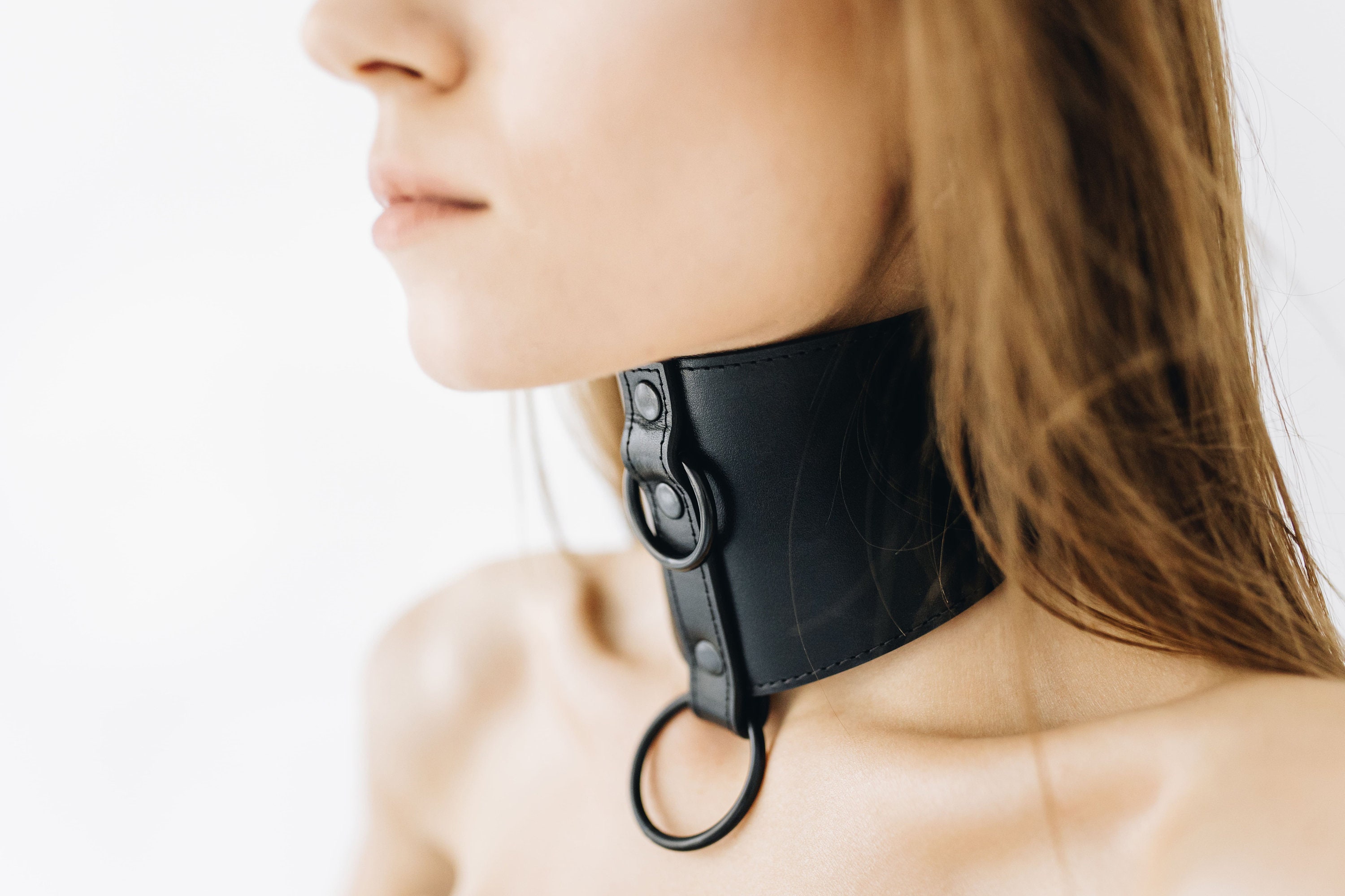 Handmade Leather Custom Posture Collar for Man and Woman (792 Color ...